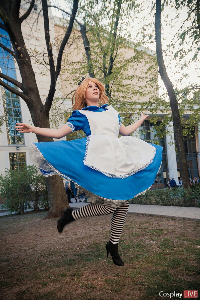 Alice in Wonderland Cosplay Halloween costume for adult | Etsy
