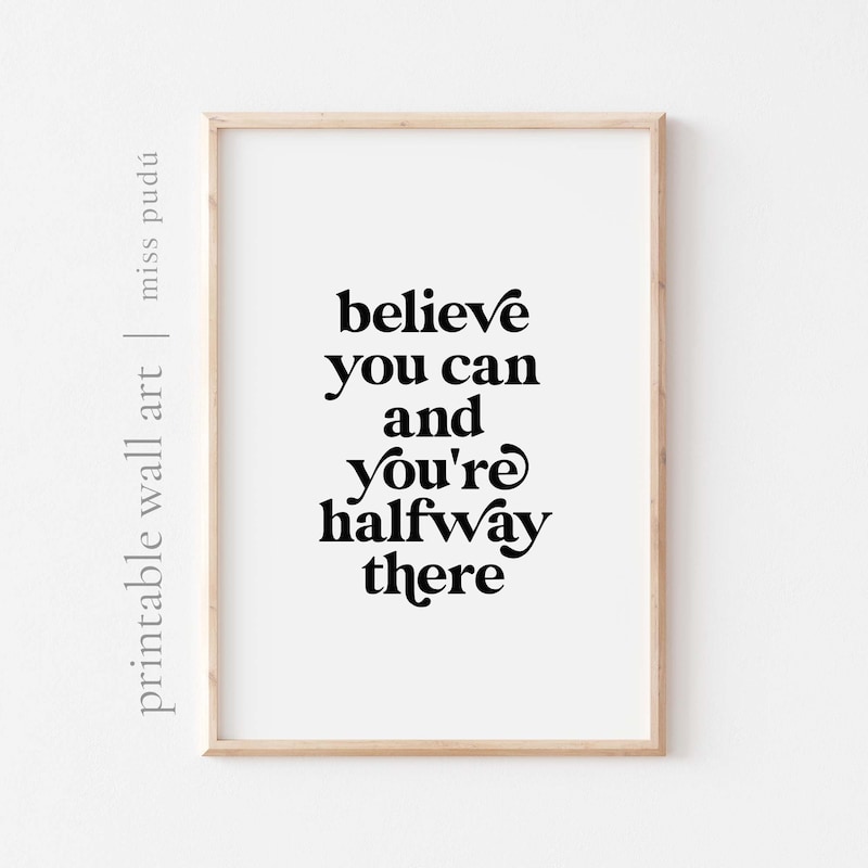 Youre Halfway There - Etsy
