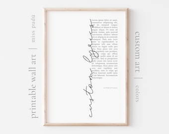 Song Lyrics Print - Etsy