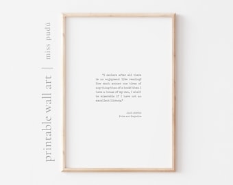 Jane Austen Poster - Etsy