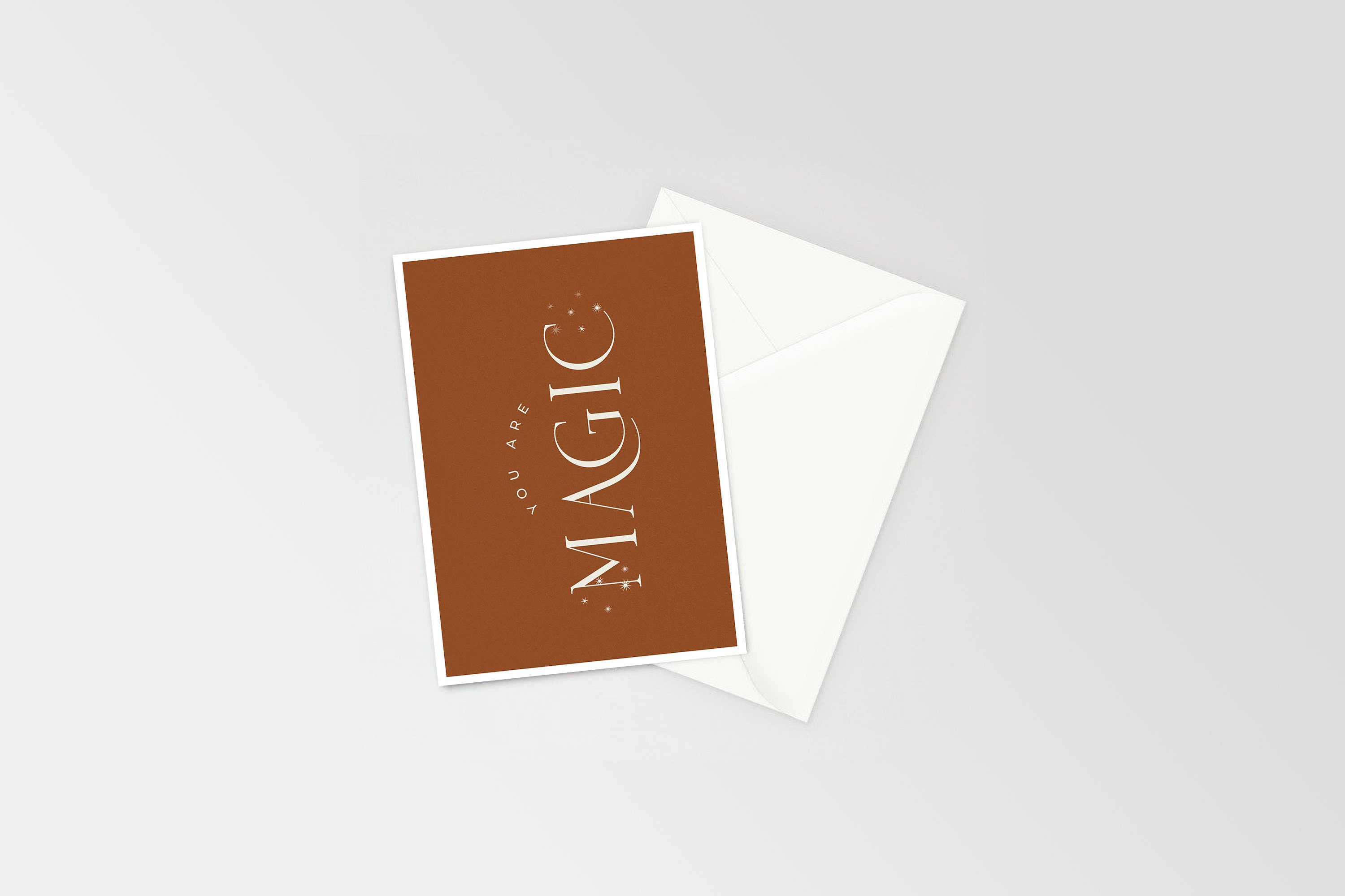 Printable CARD You Are Magic Instant Digital Download. | Etsy