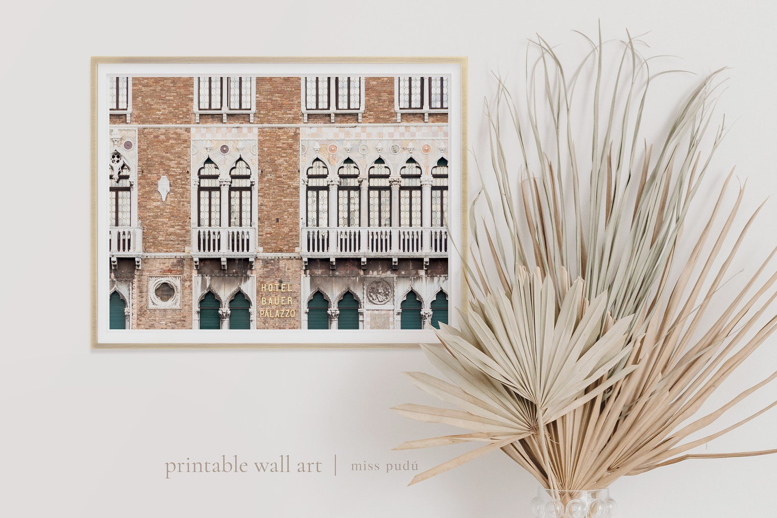 Italian Architecture Printable Poster. Venice Print Digital Download ...