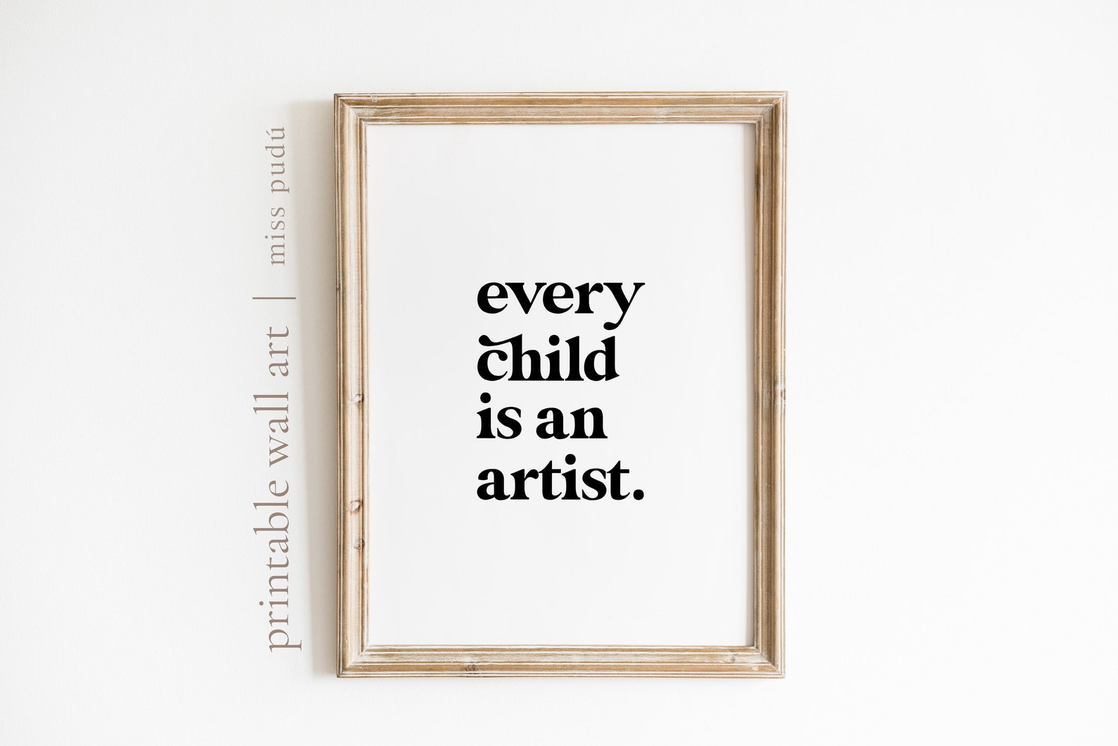 Every Child is an Artist Print Digital Download. Modern Home - Etsy