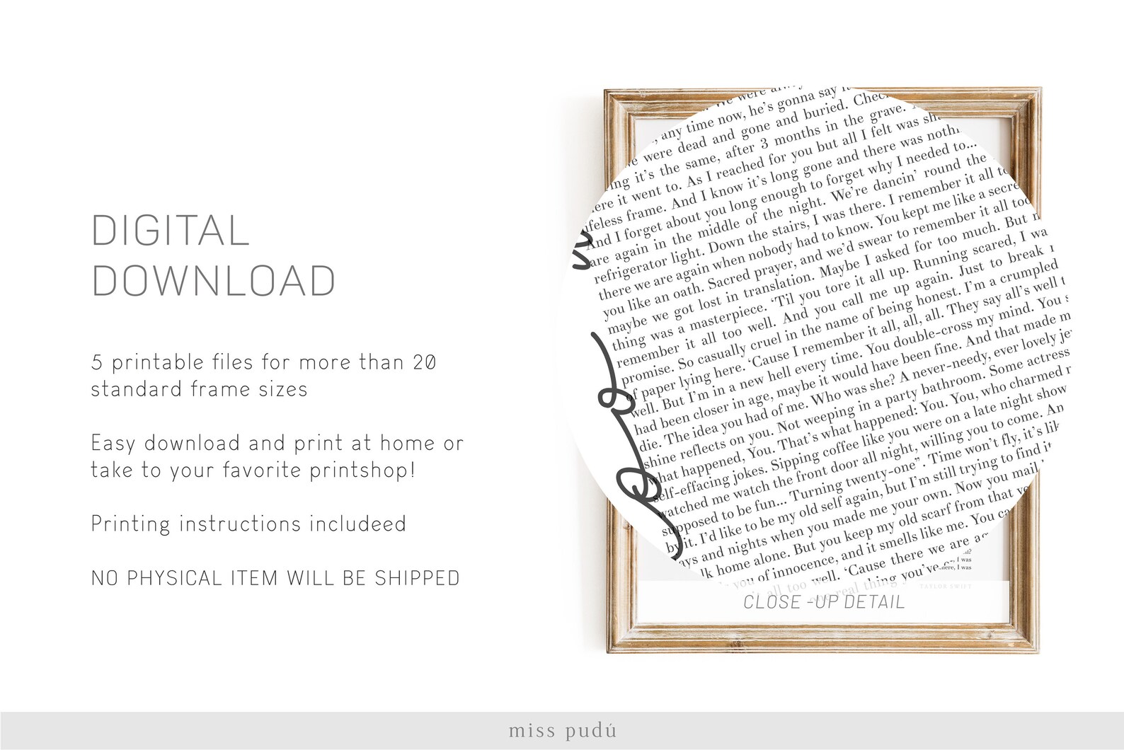 All Too Well red Taylor's Version 10 Minutes Printable - Etsy