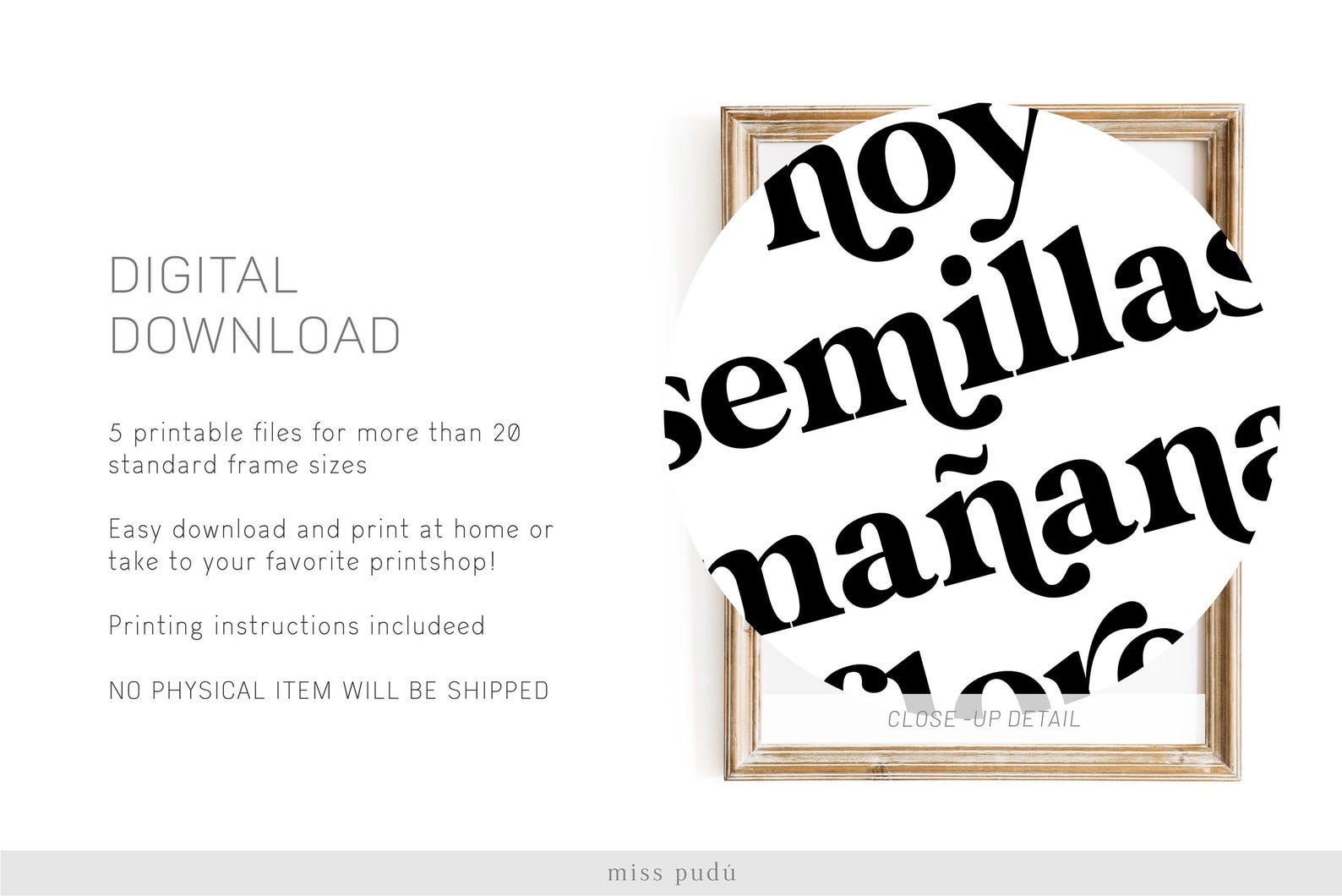 Hoy Semillas Mañana Flores | Today Seeds Tomorrow Flowers Printable ...