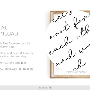 PRINTABLE Lets Root for Each Other Poster | Love Quote Digital Download ...