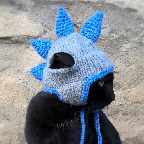 Dinosaur Hat for Cat Pet Costume Blue Dinosaur Costume for - Etsy