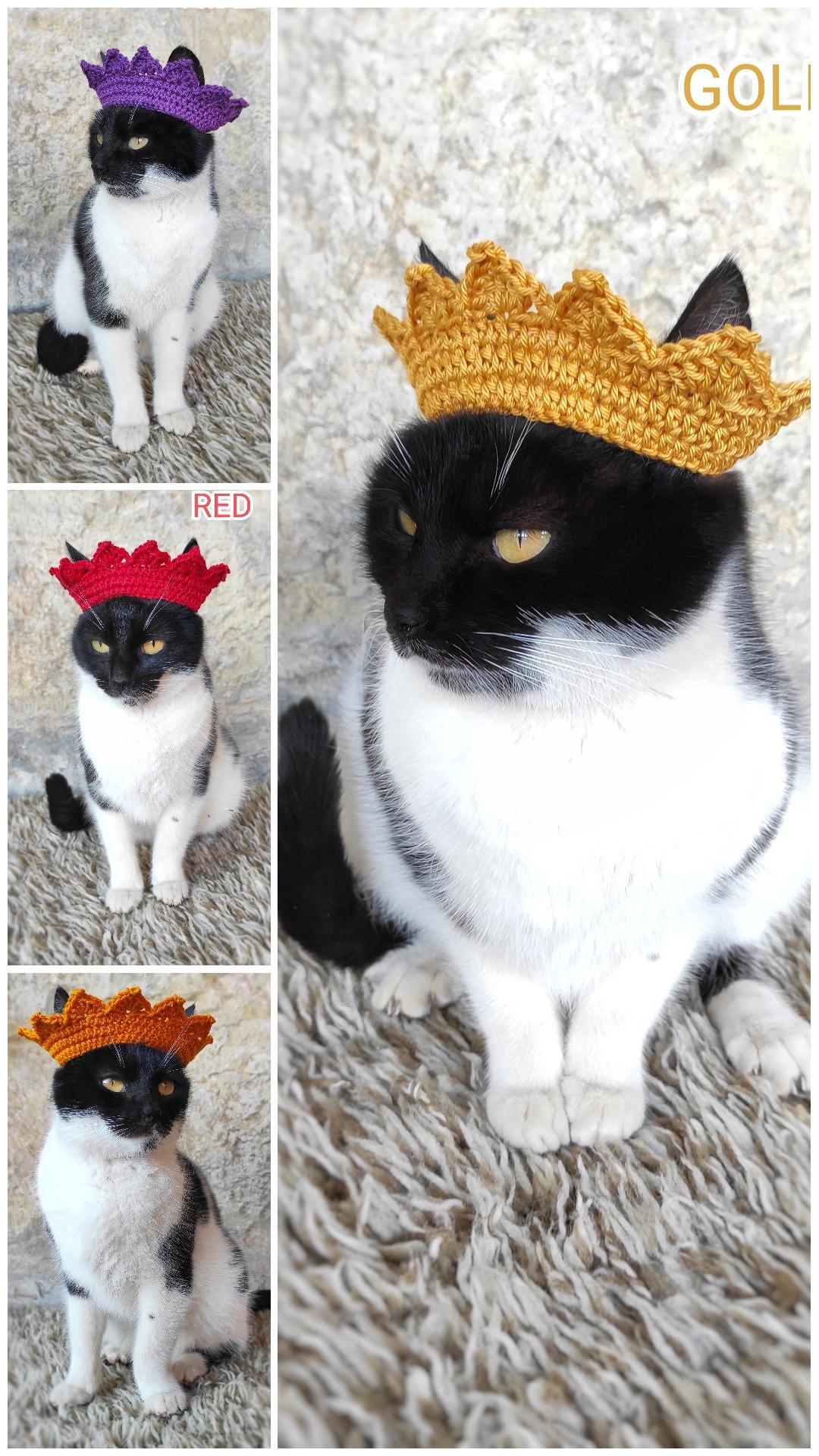 Cat Crown: Princess Pet Tiara - Etsy