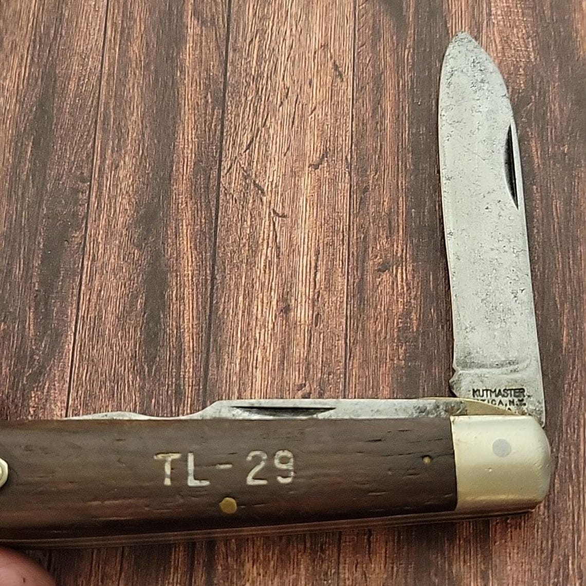 Kutmaster TL29 Linemans Signal Corps Folding Pocket Knife Made in Utica ...
