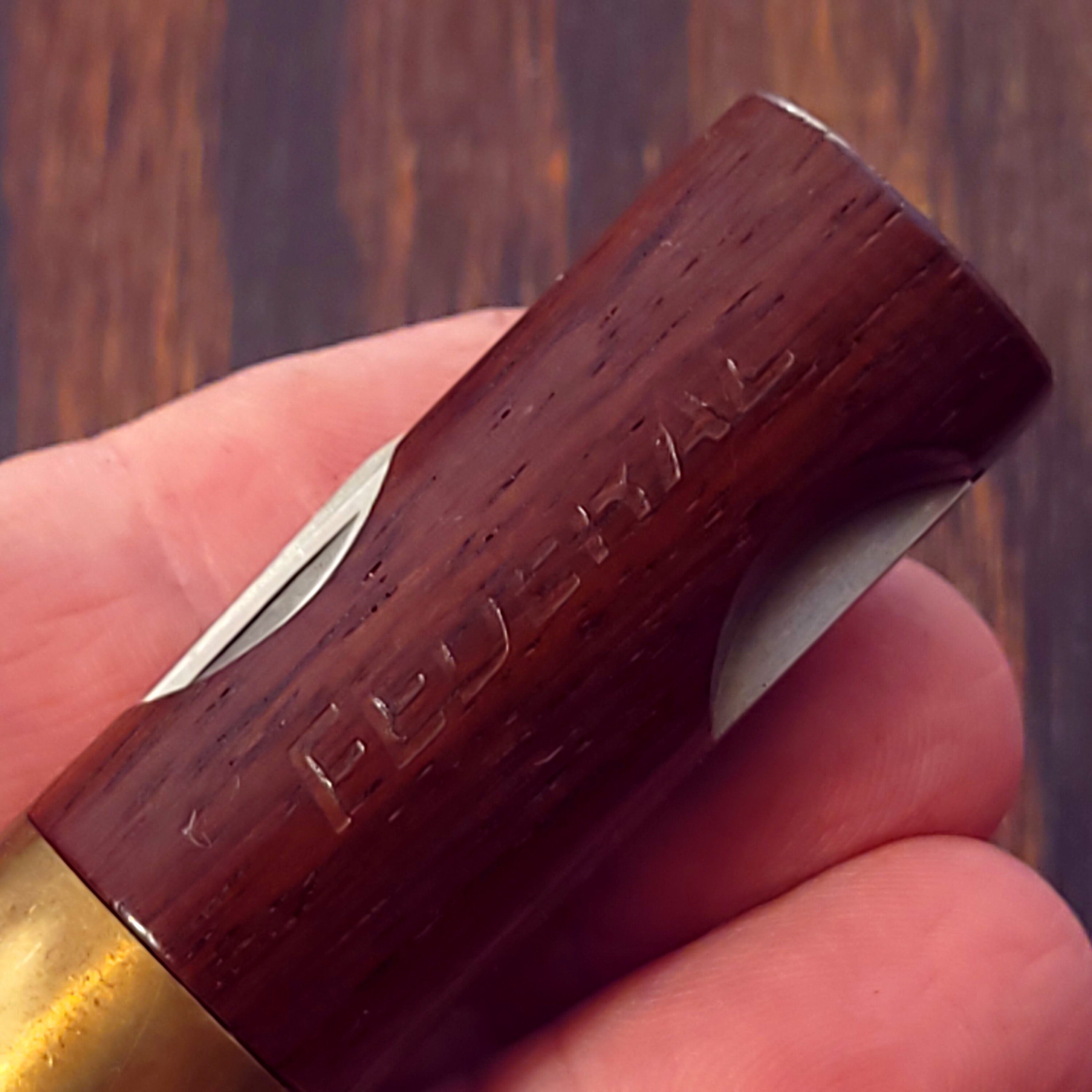 Federal 12 Guage Shot Gun Shell Knife Made in Japan Stainless - Etsy