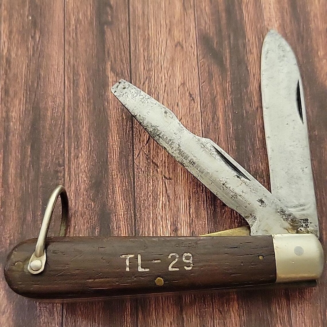 Kutmaster TL29 Linemans Signal Corps Folding Pocket Knife Made in Utica ...
