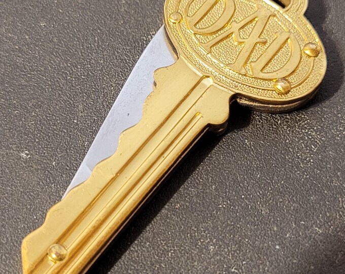 Avon Gift Collection Dad Key Knife Brass Handle - Etsy