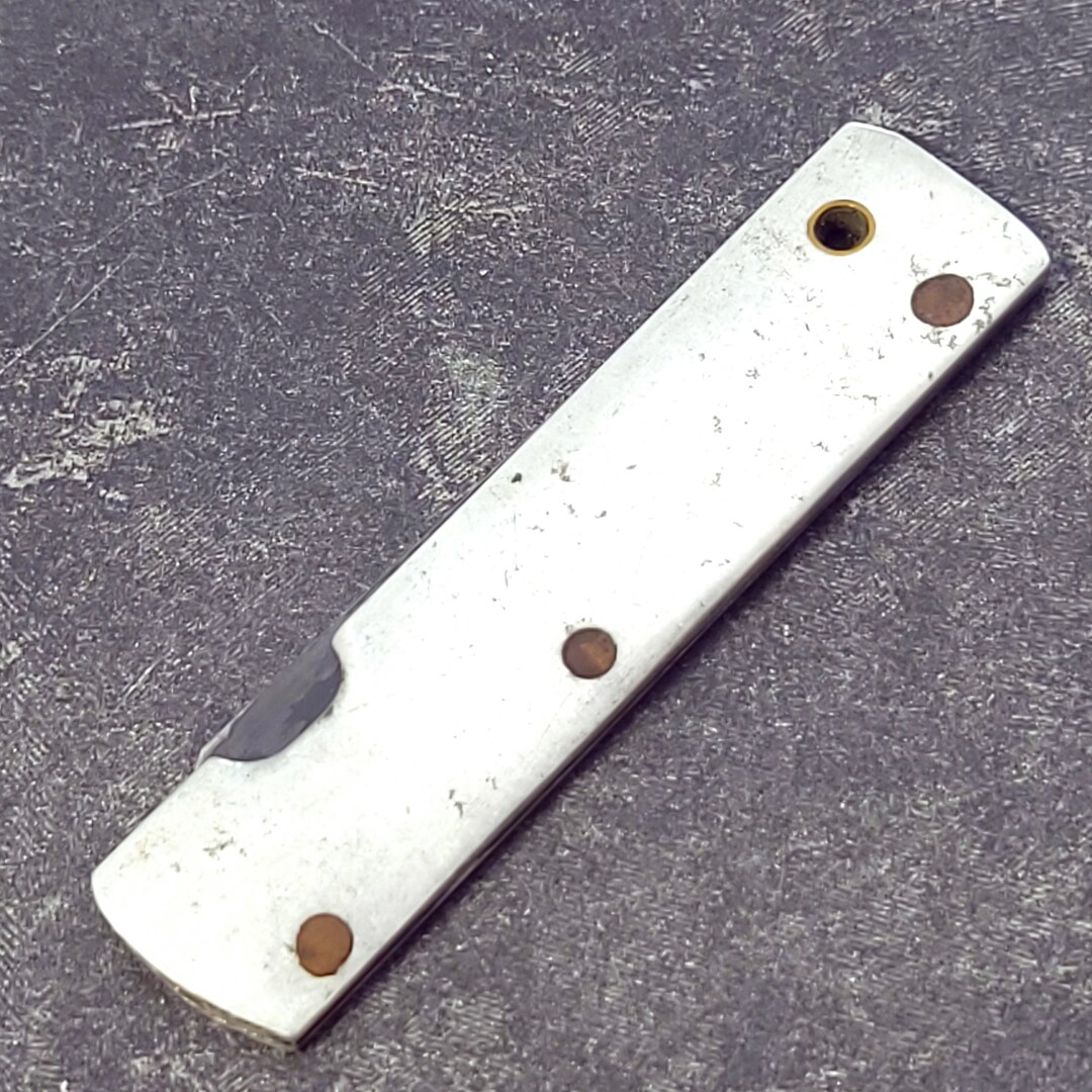 Prison Art Handmade Crude Rustic Folding Pocket Knife - Etsy