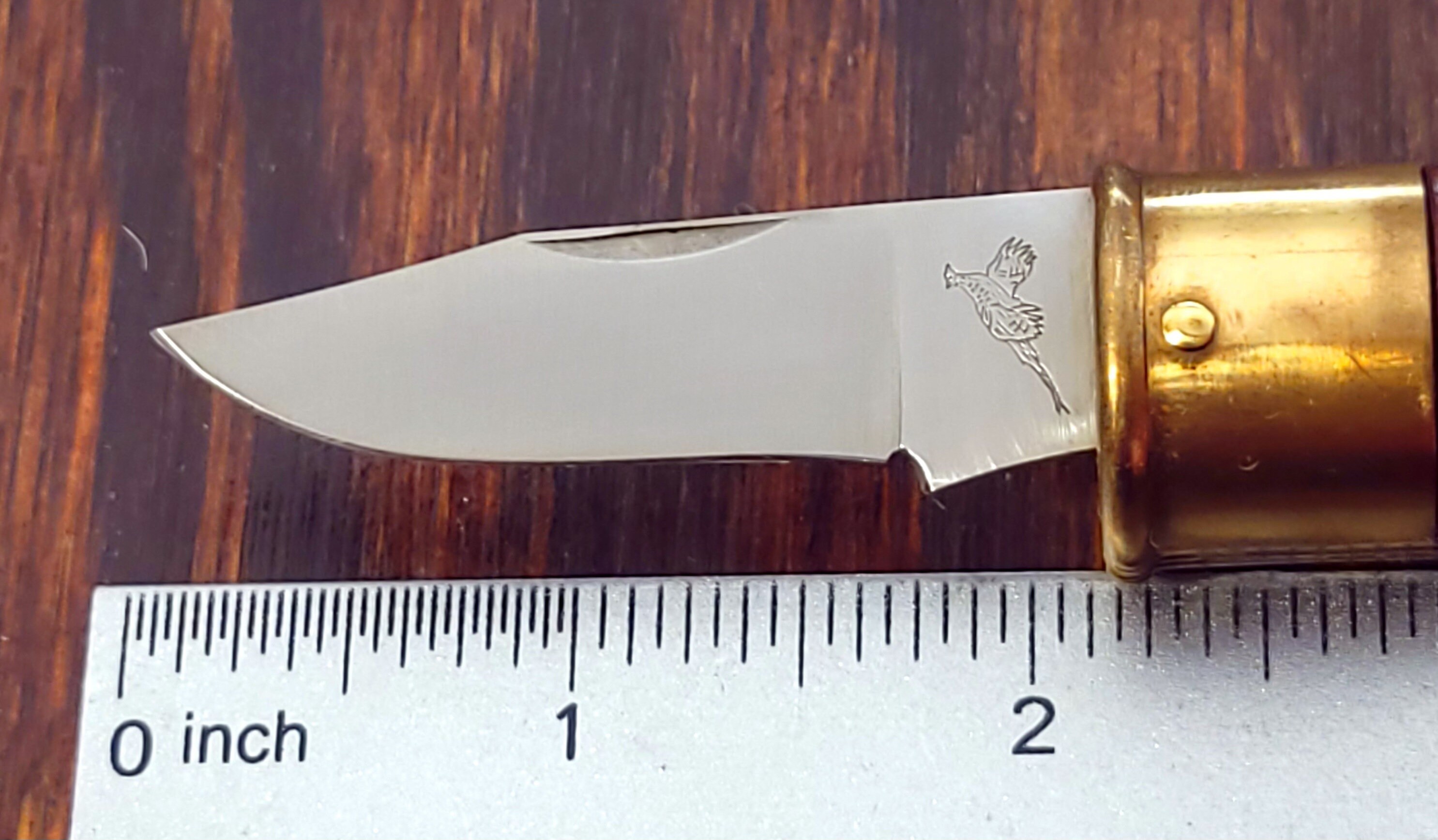 Federal 12 Guage Shot Gun Shell Knife Made in Japan Stainless - Etsy