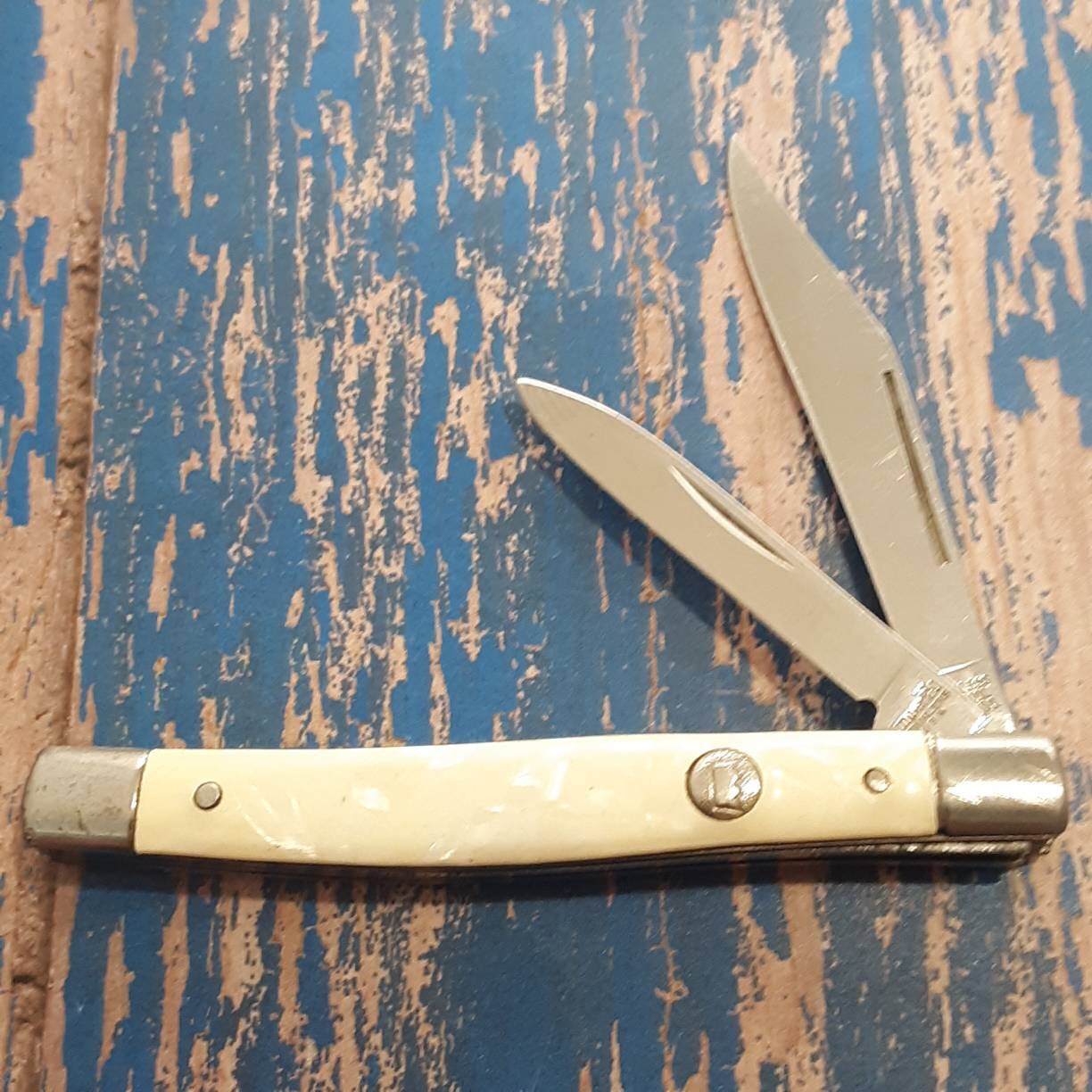 Vintage Imperial Crown Folding Pocket Knife Made in USA Long | Etsy