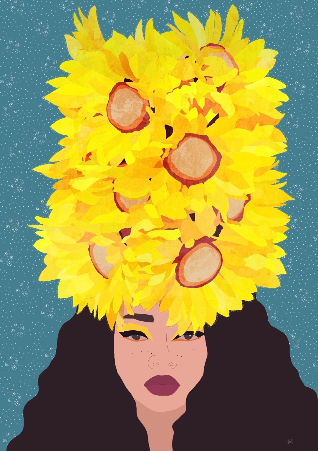 Golden Crown Art Print - Etsy