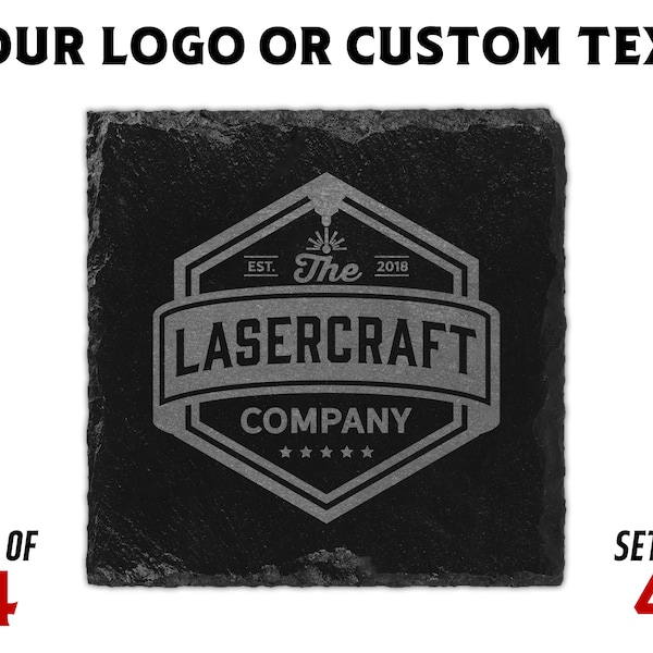 Logo Coasters - Etsy