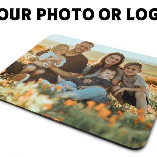 Custom Photo Mousepad Personalized Mouse Pad Photo Printed - Etsy