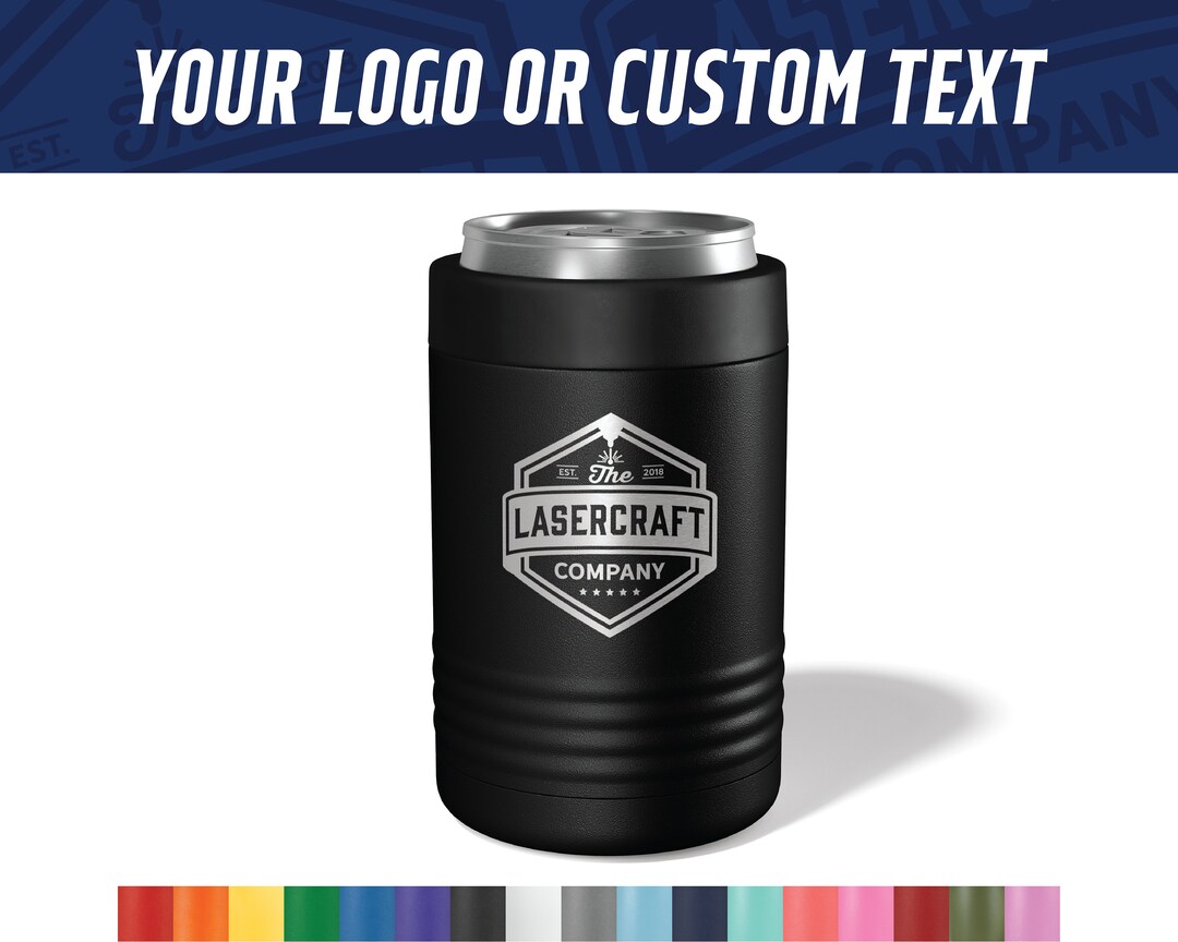 Personalized Can and Bottle Holder With Custom Logo or Artwork - Custom ...