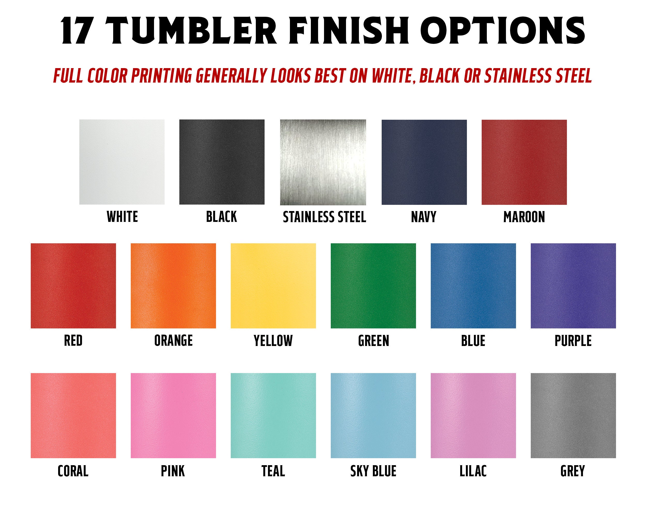 Custom Printed 20oz Tumbler With Full Color Logo Custom - Etsy