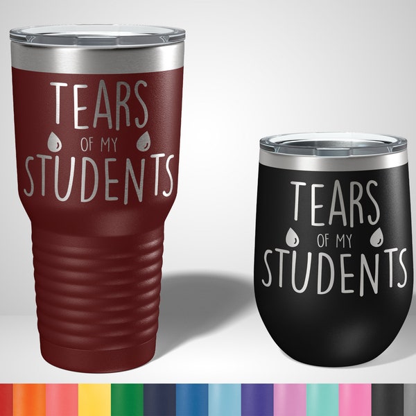 Students Tears Tumbler - Etsy