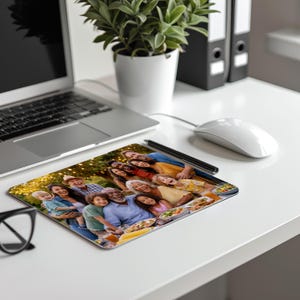 Custom Photo Mouse Pad – Personalized Desk Mousepad With Your Image ...