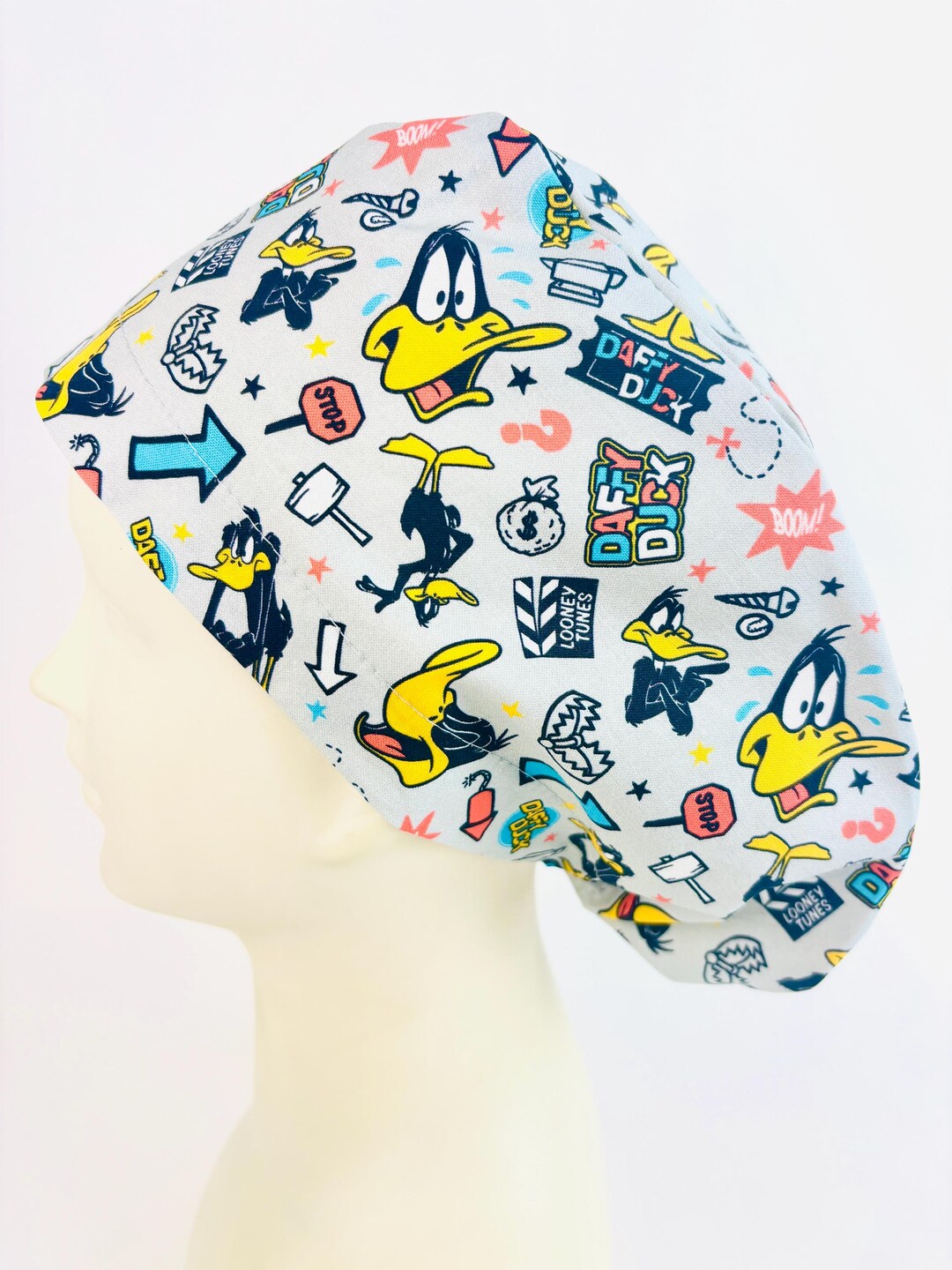 Daffy Duck Women's Scrub Cap | Surgical Hat | OR Nurse | Surgeon ...