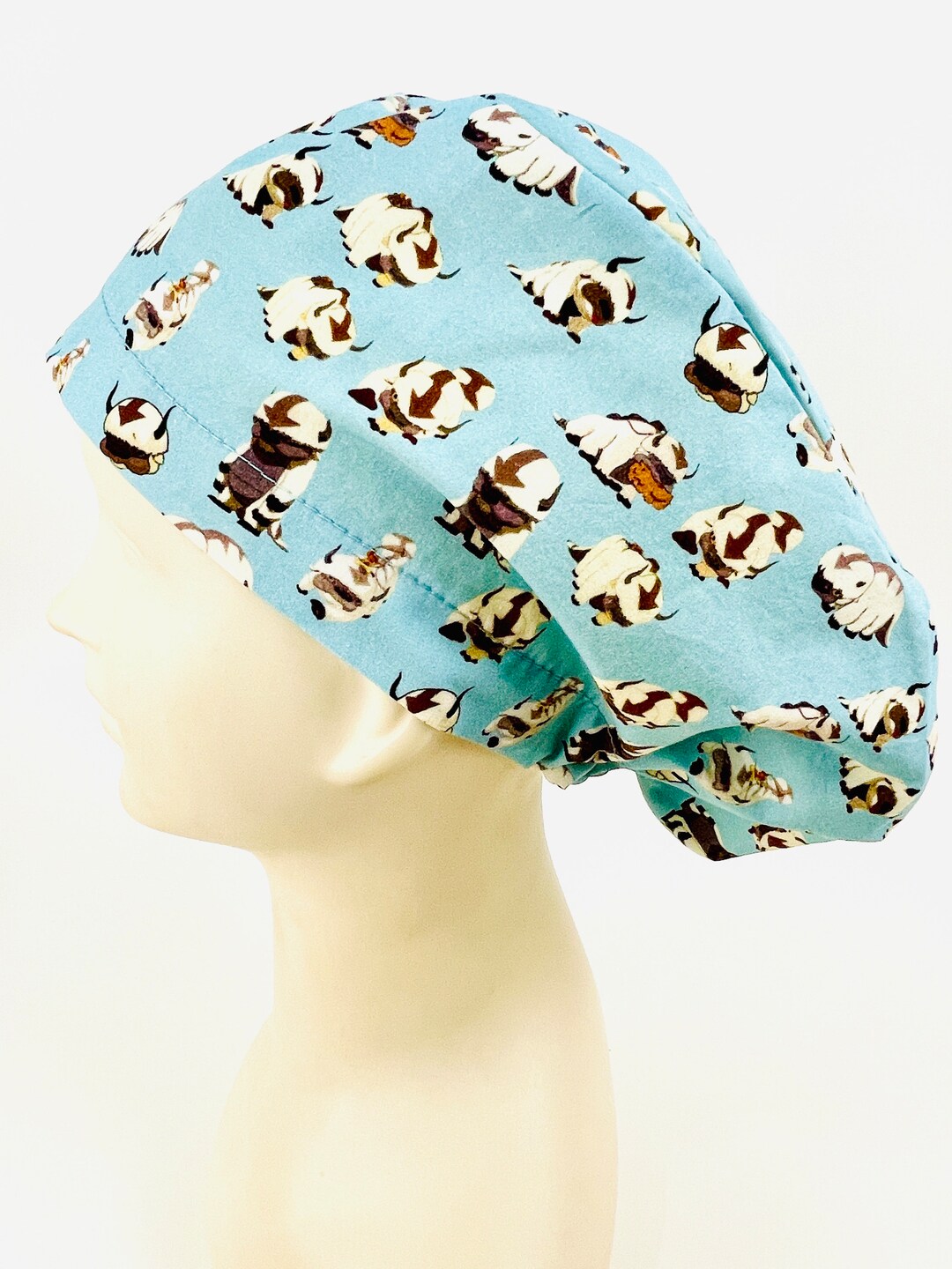 Avatar Appa Airbender Womens Scrub Cap Ladies Euro Bucket Surgical Hat ...