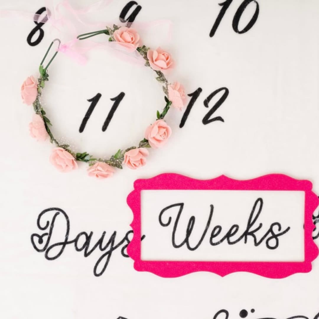 Baby Milestone Blanket Marker, Milestone Marker for Blanket, Monthly ...