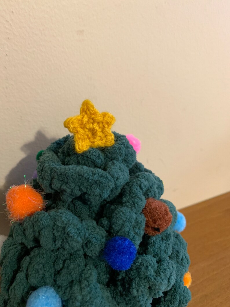 Crochet Christmas Tree Amigurumi, Christmas Tree Plushie, Christmas ...