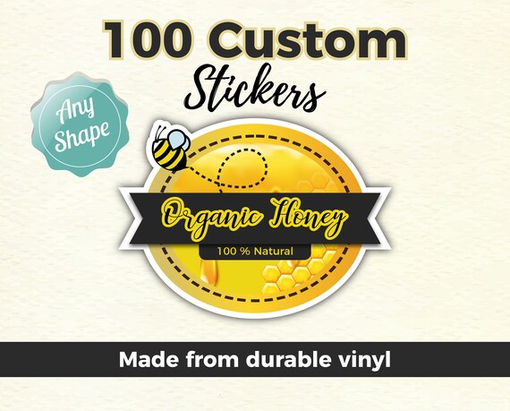 Custom Die Cut Vinyl Custom Stickers Bulk Print Labels | Etsy