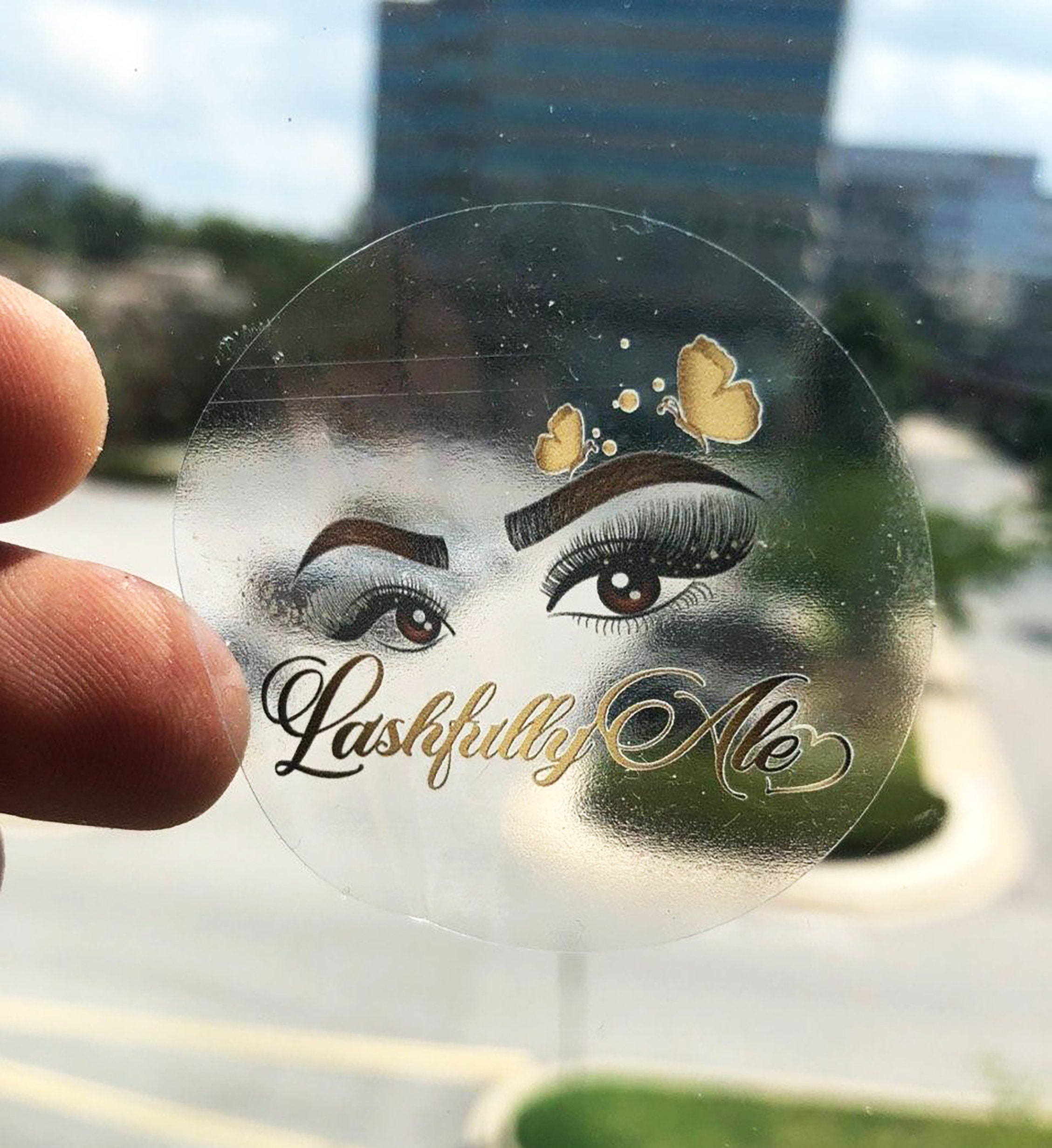 Waterproof Clear Vinyl Stickers Printing High Quality Clear - Etsy