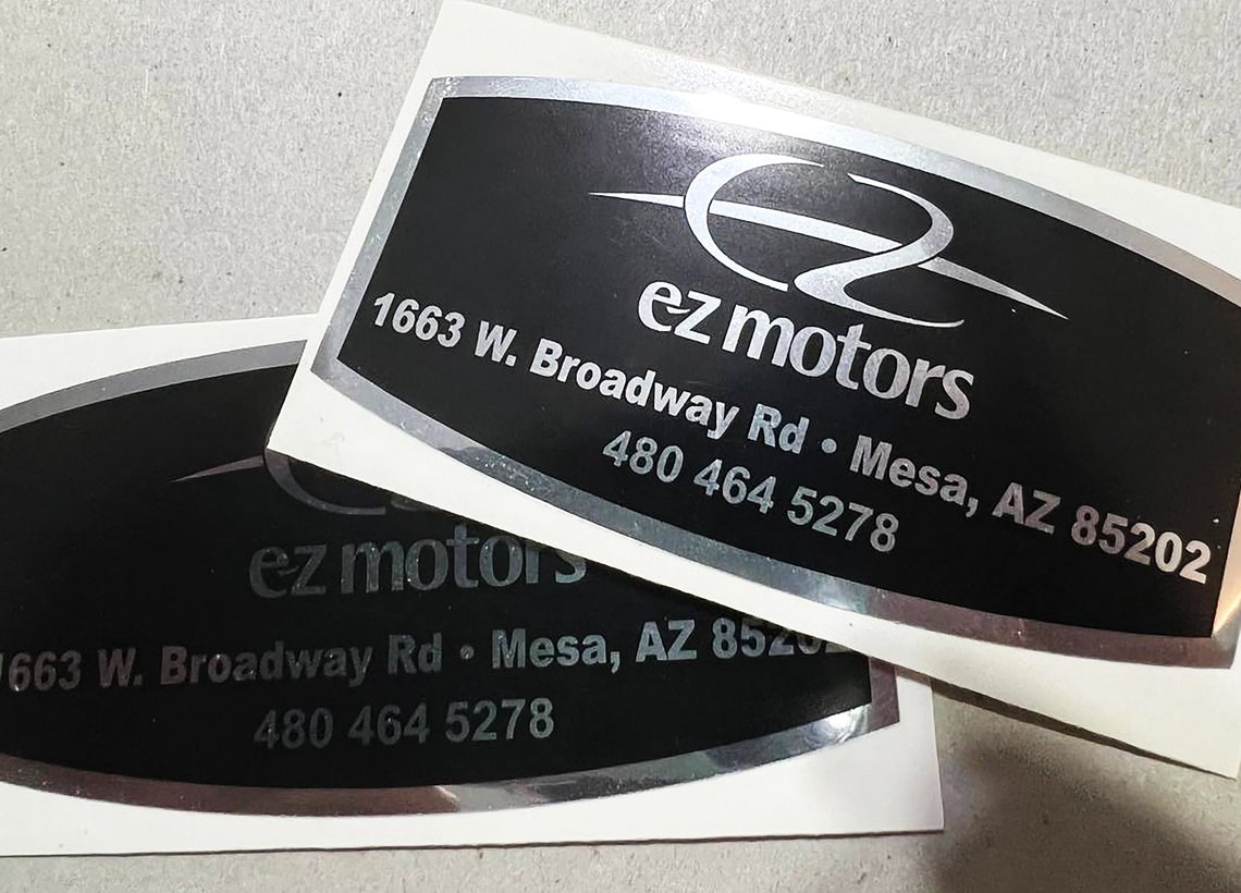 Bulk Custom Silver Foil Stickers Best Quality Silver - Etsy