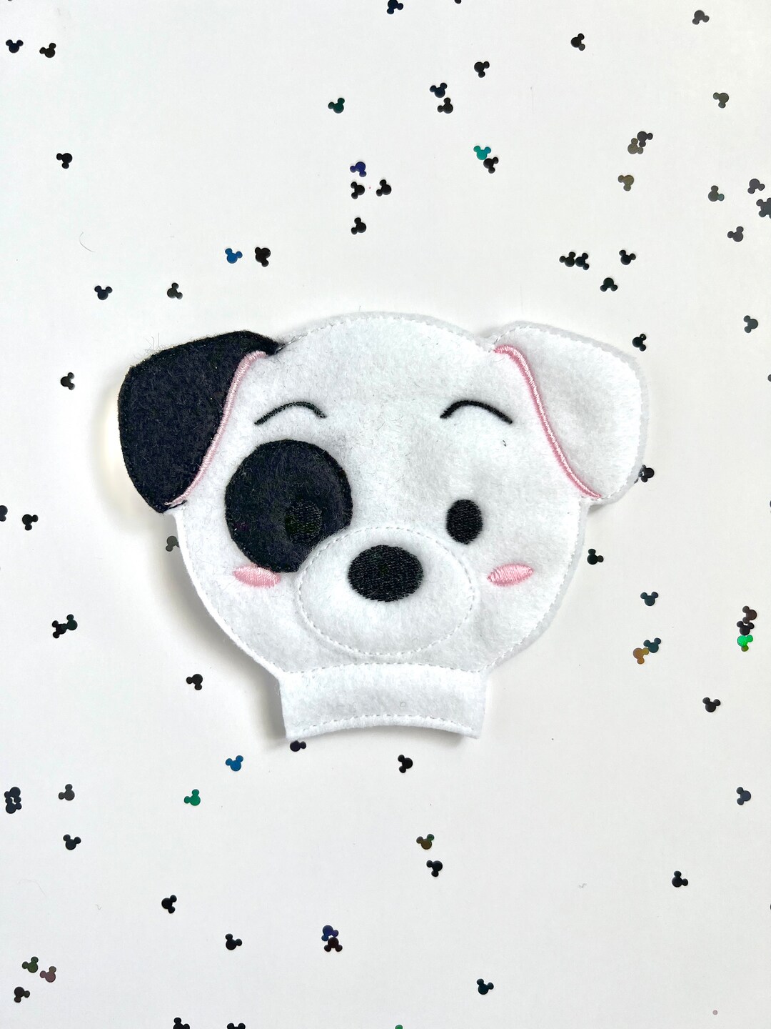 Dalmation Mouse Ear Digital Embroidery Design - Etsy
