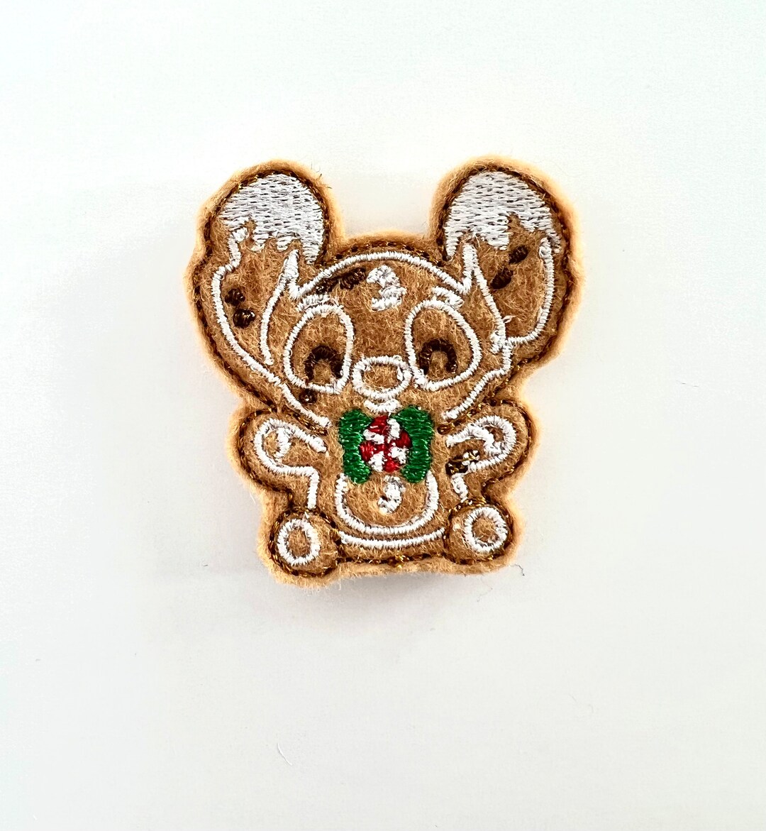 Alien Gingerbread Cookie Feltie Digital Embroidery Design - Etsy