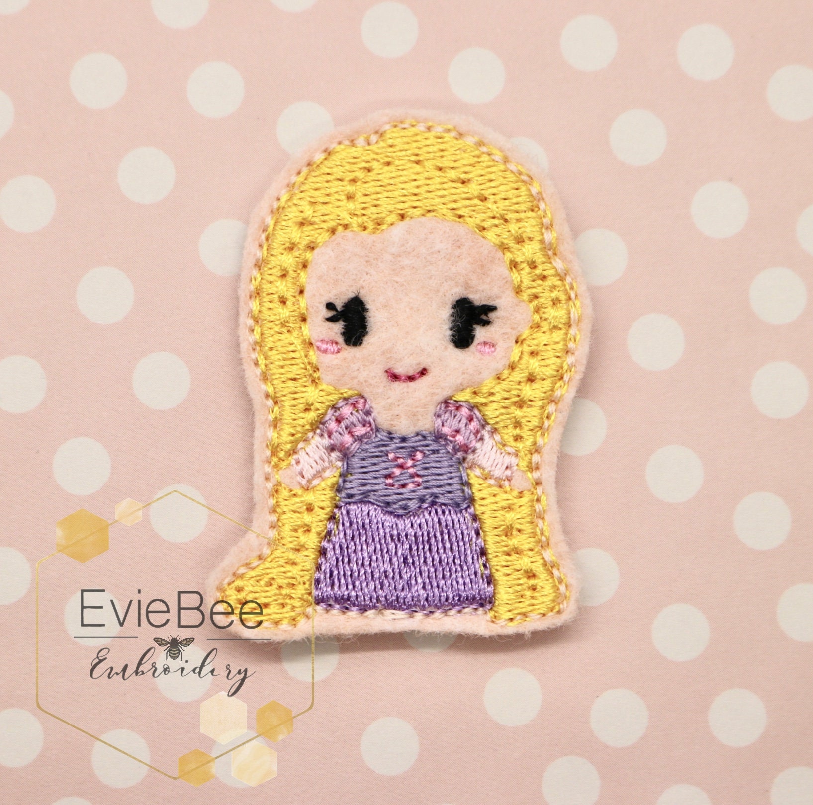 Princess Felties Digital Embroidery Designs Bundle - Etsy
