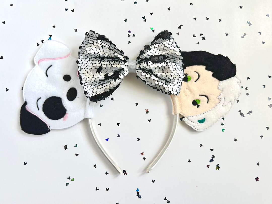 Dalmation Mouse Ears Digital Embroidery Design Bundle - Etsy