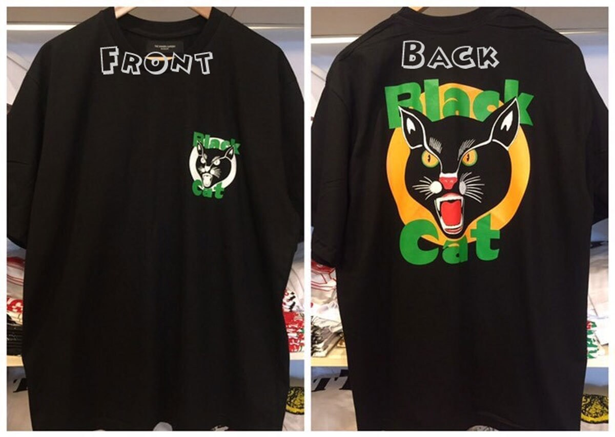 Black Cat Shirt Cat Tee Unisex T-shirt | Etsy
