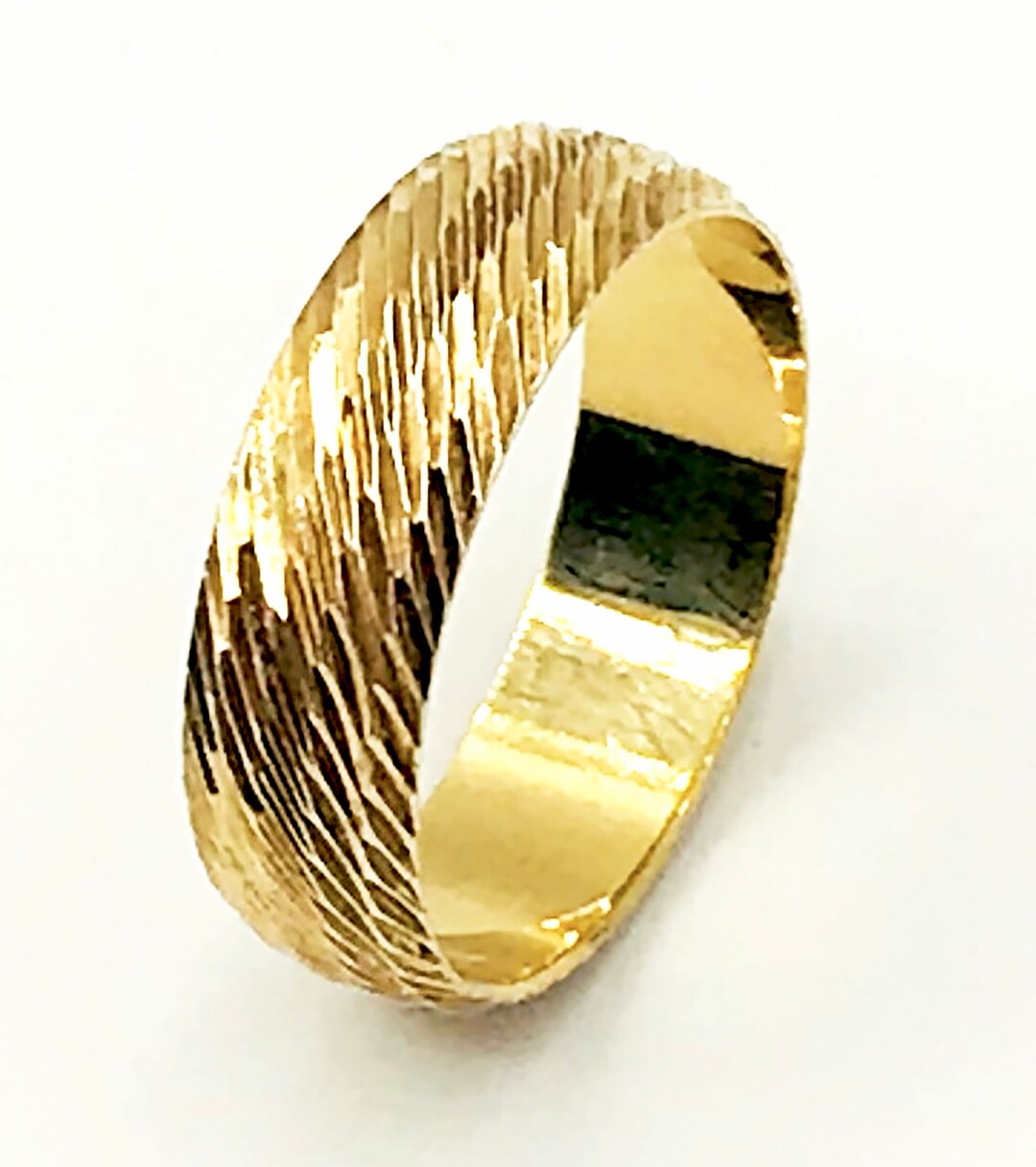 Amazing LIRM 925 Italy Vermeil Vintage Ring With 5 Precision, Feather ...