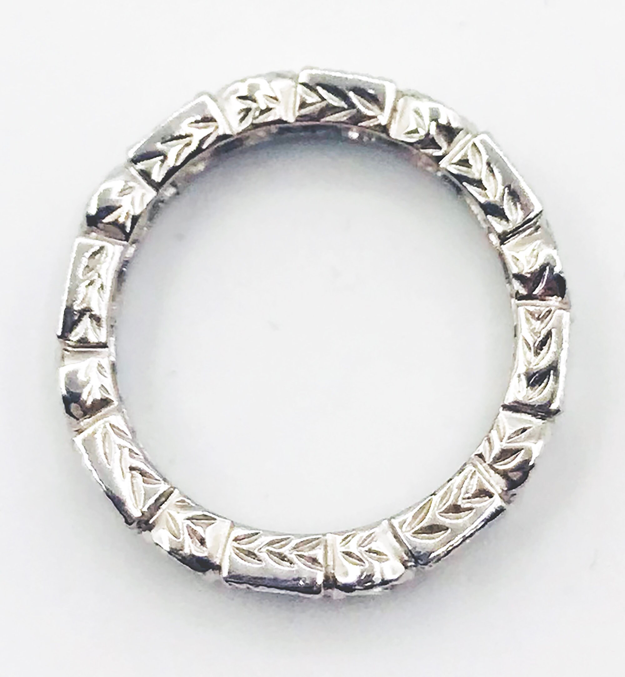 Beautiful Detailed 925 CZ Ring With 16 Sparkling Cut Faux - Etsy