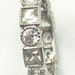 Beautiful, Detailed 925 CZ Ring With 16 Sparkling Cut Faux Diamond ...