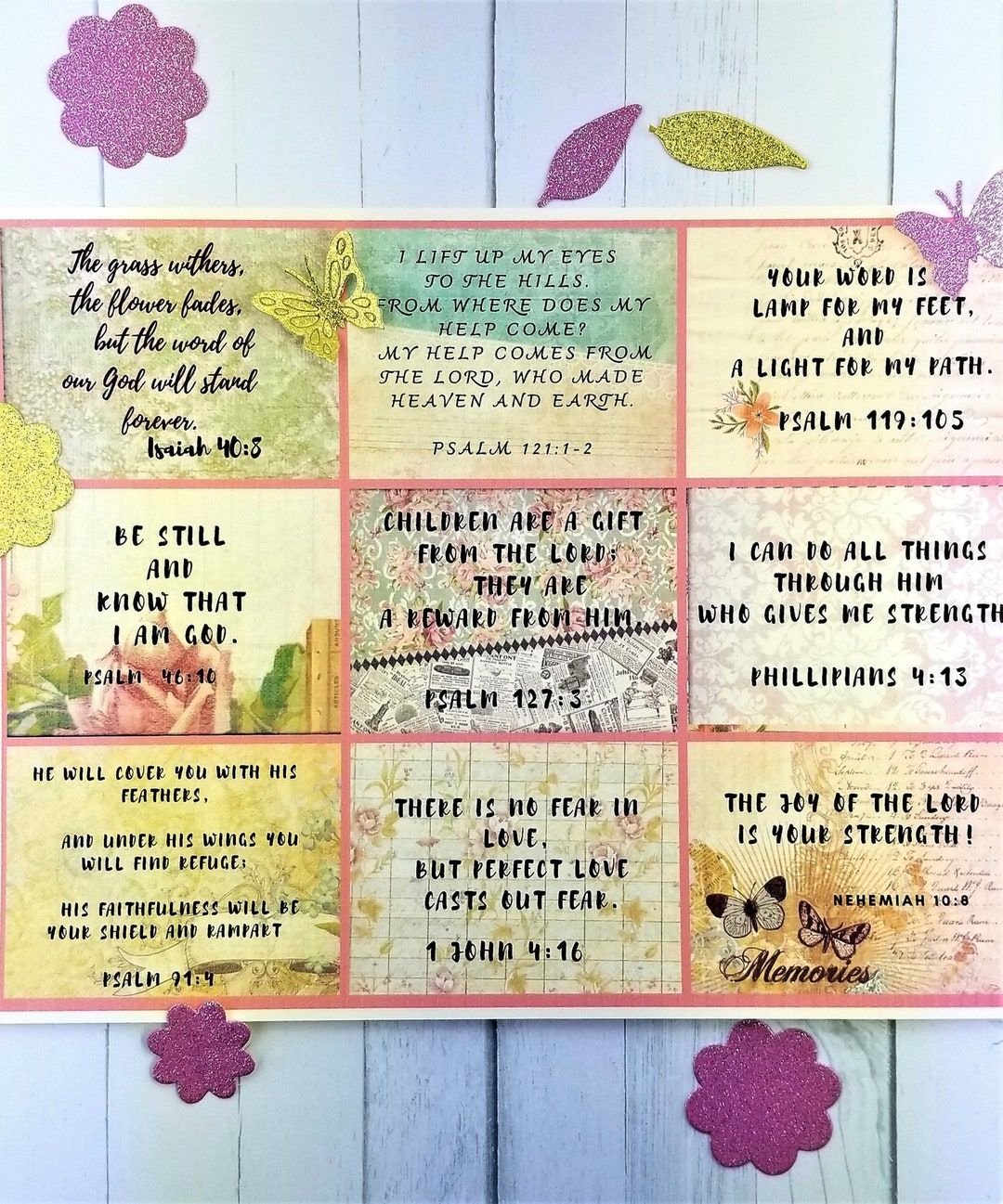 Women's Vintage Scripture Cards, Digital Download-set of 9 Cards - Etsy