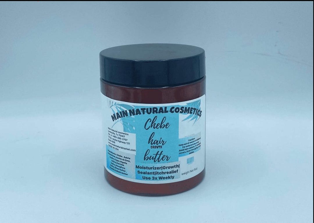 Chebe Hair Growth Butter by Main Natural Cosmetics - Etsy