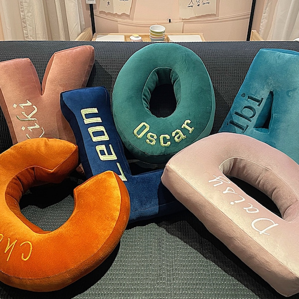 Alphabet Cushion - Etsy