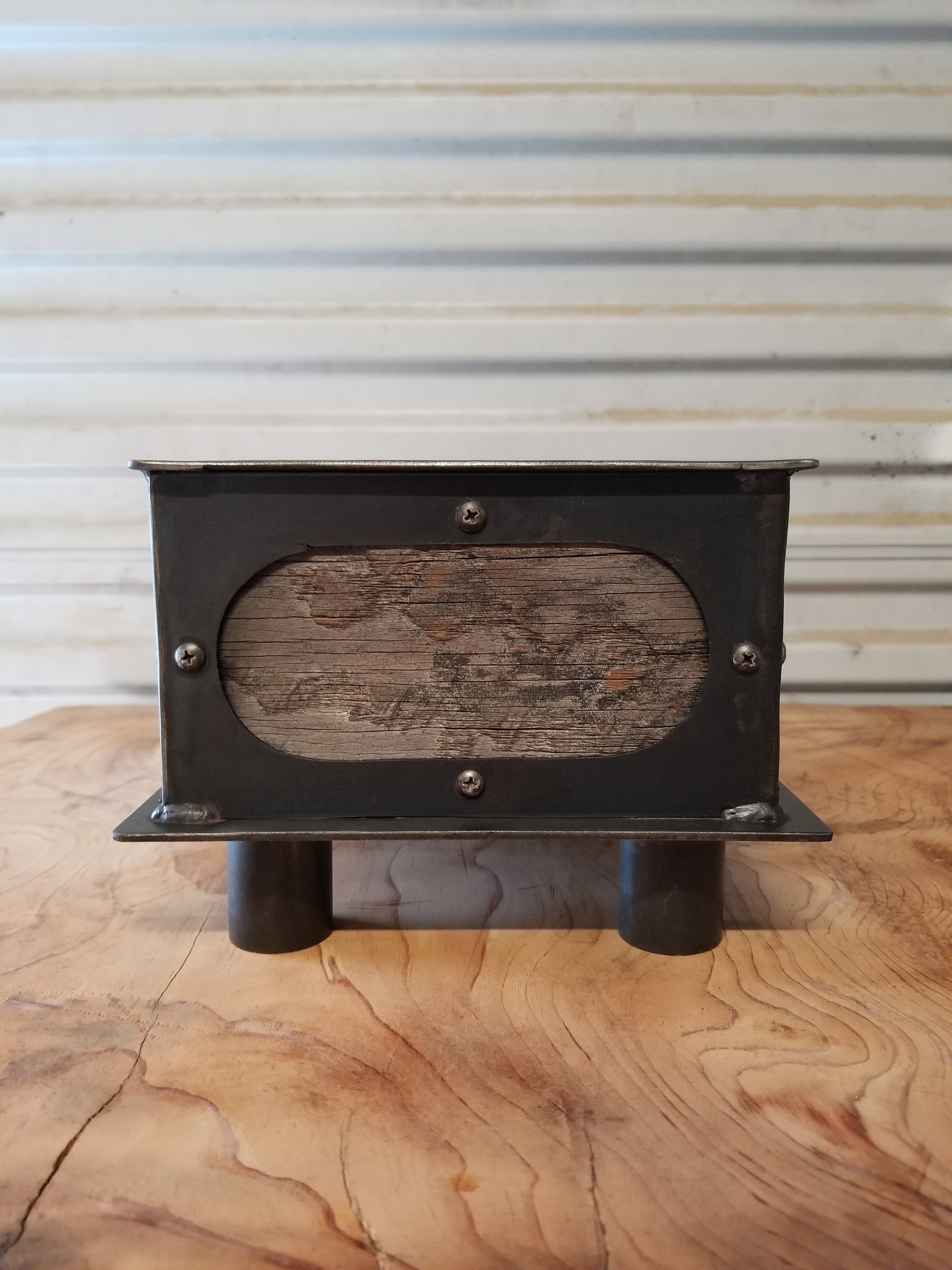 Industrial Planter Box / Decorative Box - Etsy