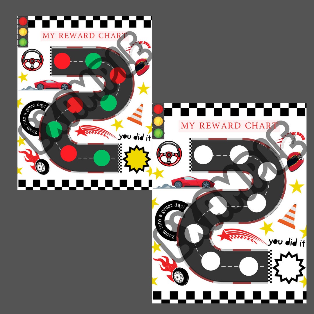 Race Reward Chart - Etsy
