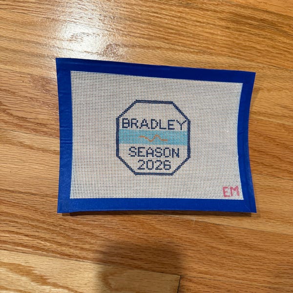 Beach Needlepoint - Etsy