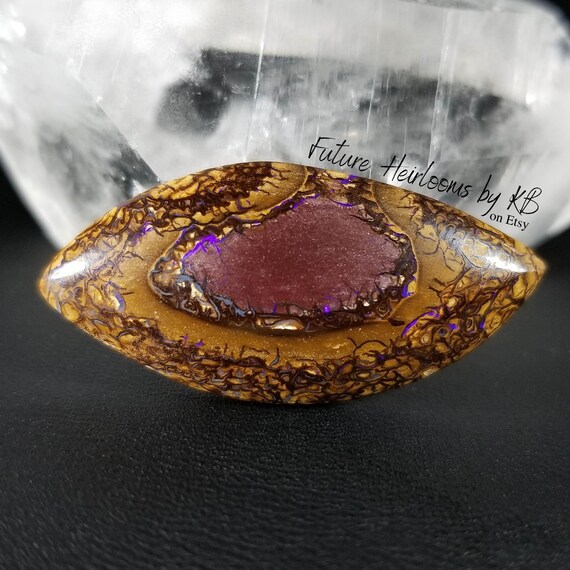 Australian Yowah Nut Opal 38.68 X 18.75 X 5.42mm Large | Etsy