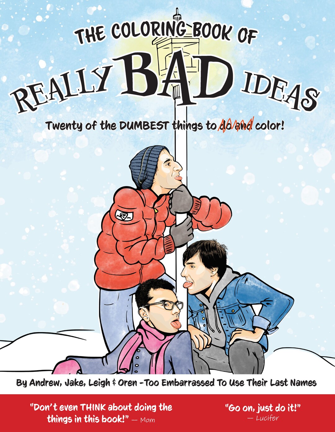 The Coloring Book of Really Bad Ideas - Etsy