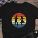 Vintage Swing Dance T-shirt, Retro Sunset Swing Dancing Shirt ...